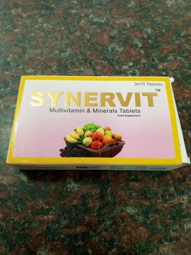 Synervit tabs 30`s - Shifachem