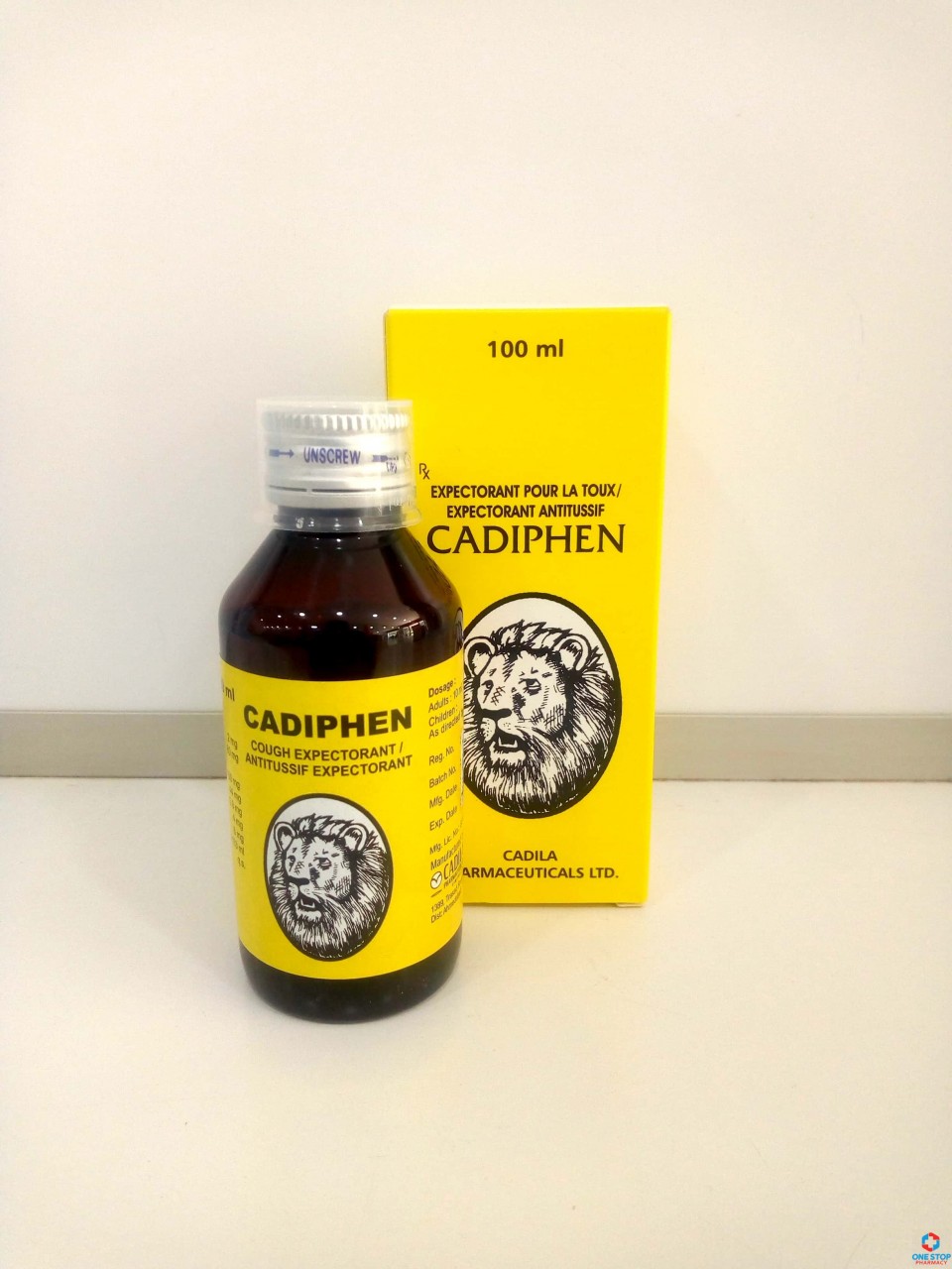 Cadiphen syrup 100ml - Shifachem