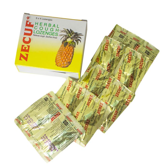 Zecuf Lozenges Pineapple 20`s - Shifachem
